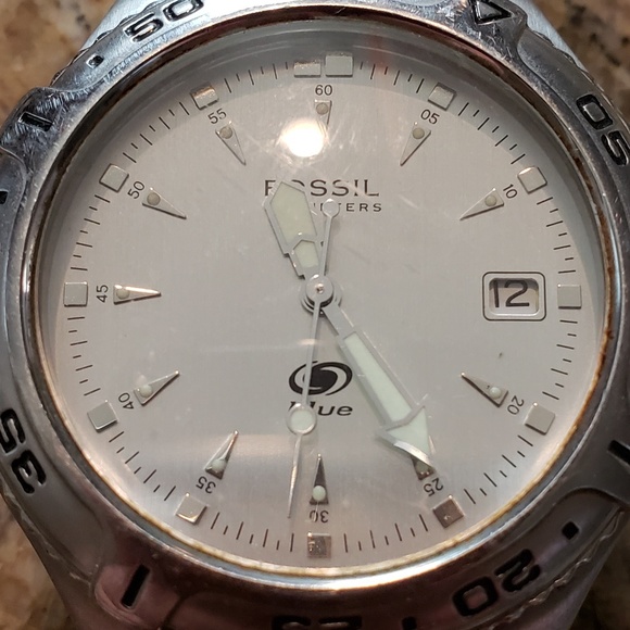 Fossil | Accessories | Mens Fossil Blue Am369 | Poshmark